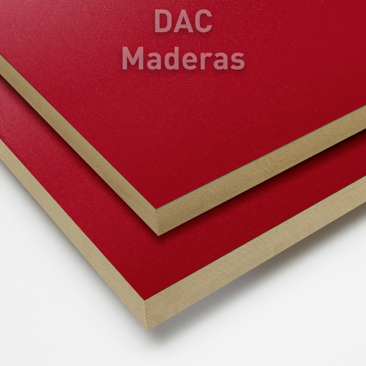 DAC - Melamina s/mdf 18mm ROJO CEREZA (U323) 260x183
